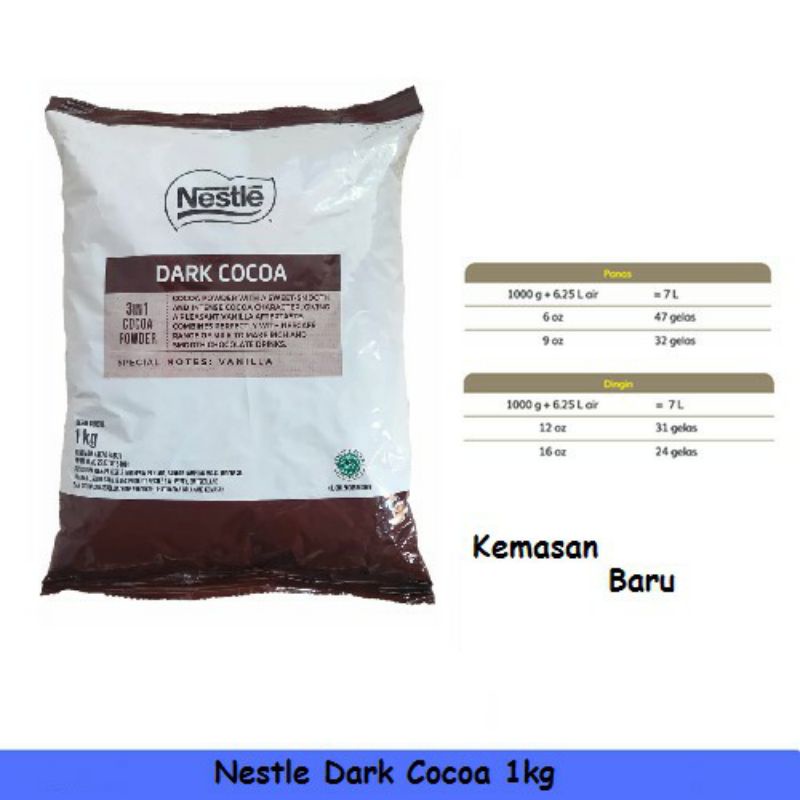 Jual Nestle Algerian dark cocoa 1 kg | Shopee Indonesia