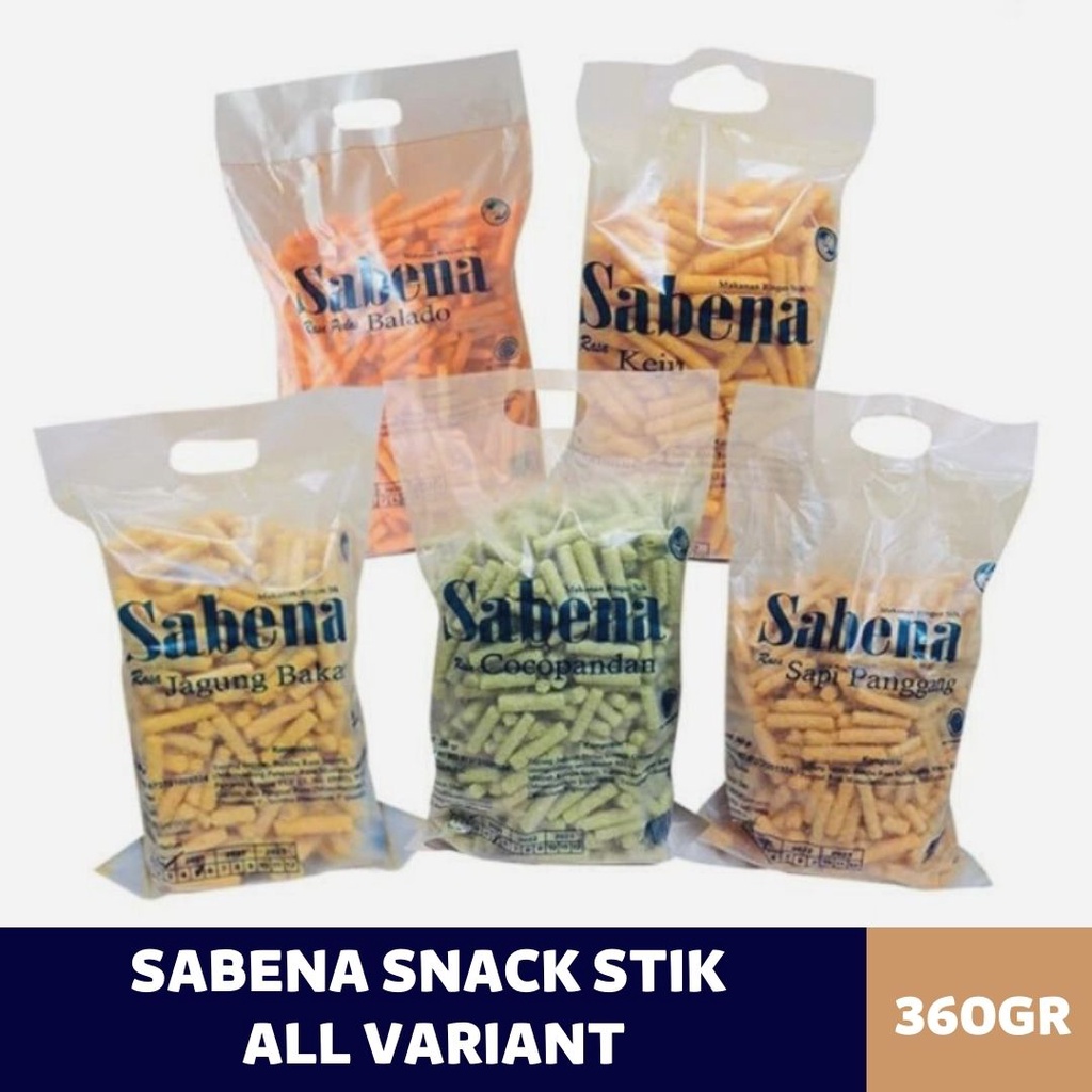 Jual Stik snak Sabena jumbo [360 gr rasa jagung keju balado sapi ...