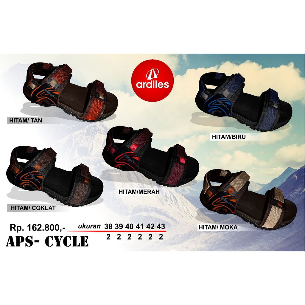 Jual Sandal Gunung ARDILES Model Cycle Nyaman dan enak di kaki | Shopee ...