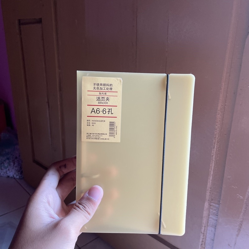 Jual Binder Transparan A6 / Binder Bening A6 / Binder Sinking Fund A6 ...