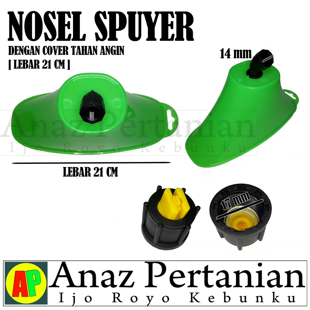 Jual Alat Semprot Herbisida Size Kecil Corong Anti Angin Spuyer Nosel ...