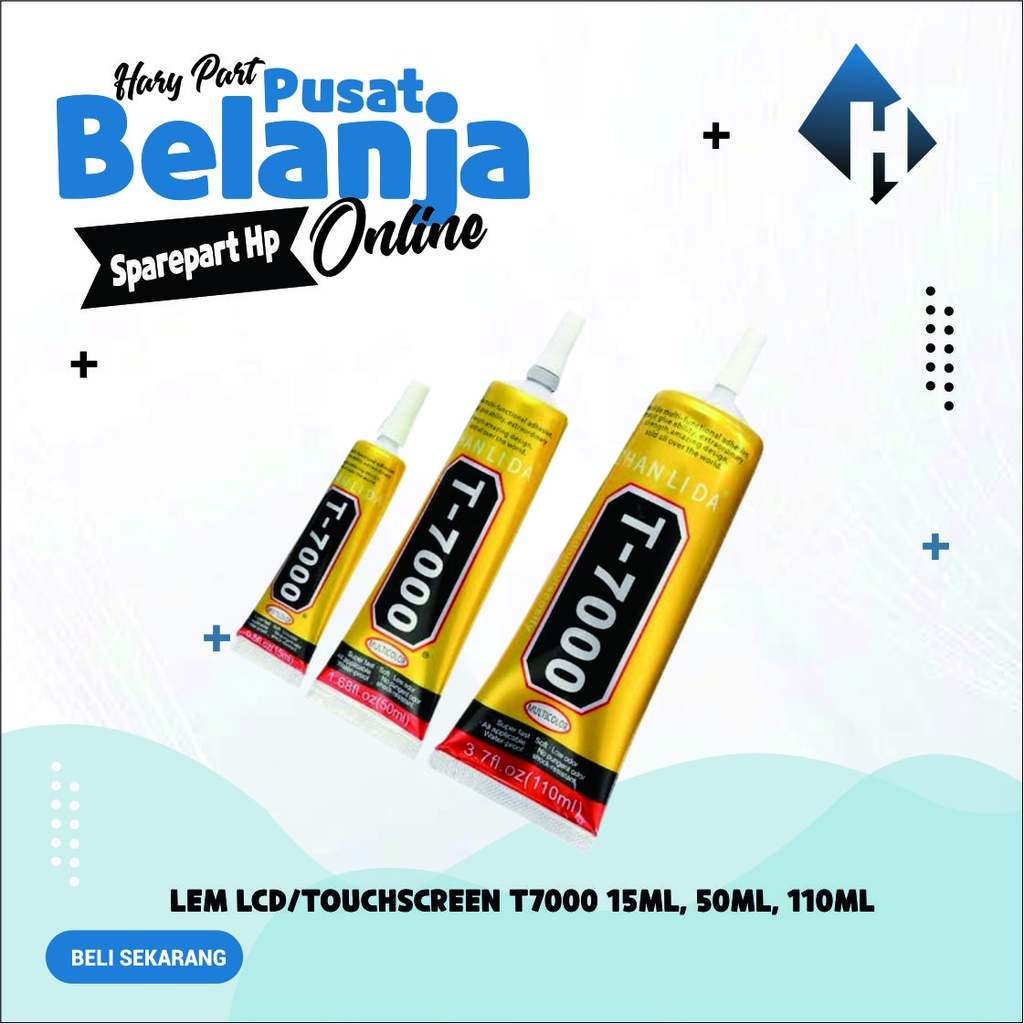 Jual Lem LCD Touchscreen / Lem T7000 15ml / 50ml / 110ml | Shopee Indonesia