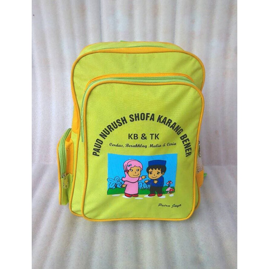 Jual Unik Tas Seragam Sekolah PAUD TK PLAY GROUP TPA TPQ Murah | Shopee ...