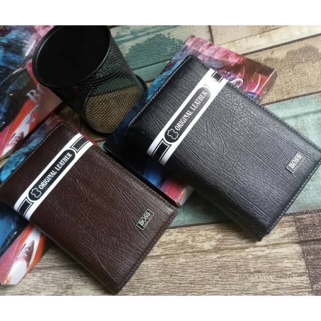 Jual Dompet pria BOSS | Shopee Indonesia