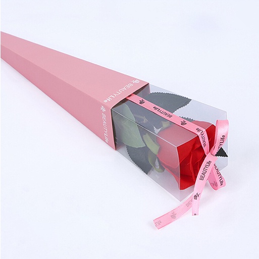 Jual (ECER) Single rose box wrapping mawar | Shopee Indonesia