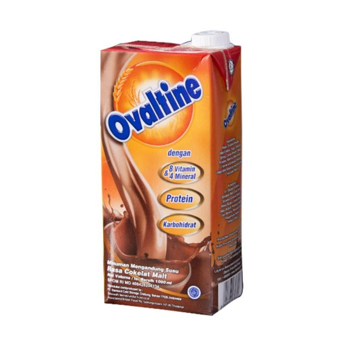 Jual Ovaltine Uht Choco Malt 1000 Ml | Shopee Indonesia