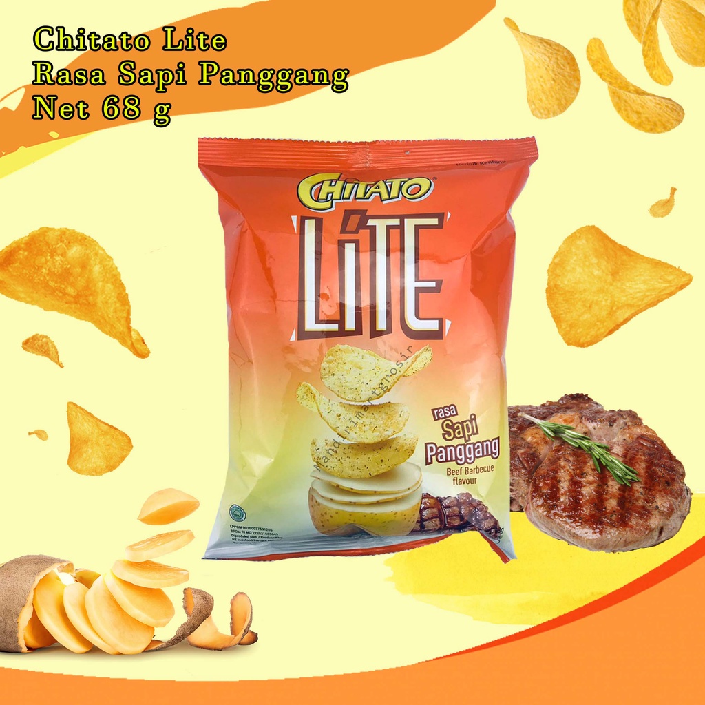 Jual Chitato Lite * Snack * Rasa sapi Panggang * Net 68g | Shopee Indonesia