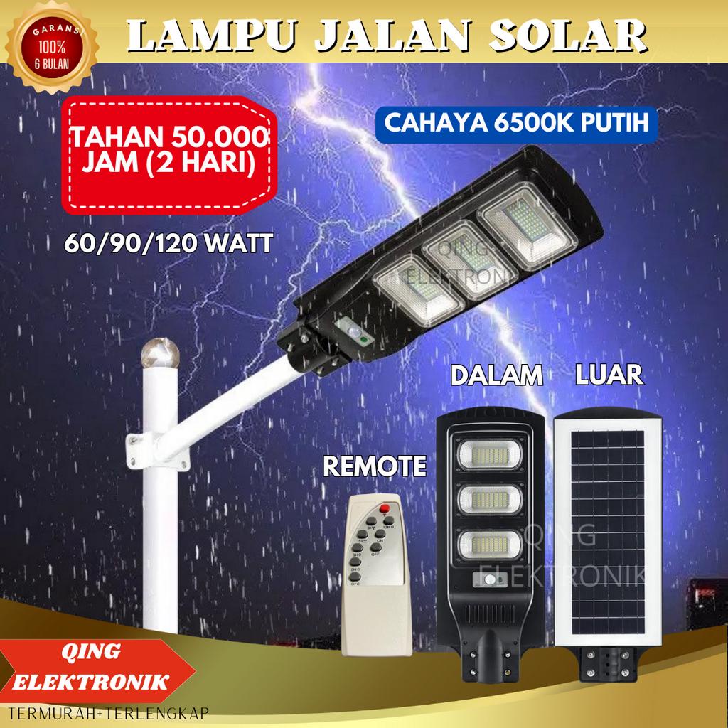 Jual Lampu Jalan PJU Solar Lampu Taman Tenaga Matahari Tahan Air 60W ...