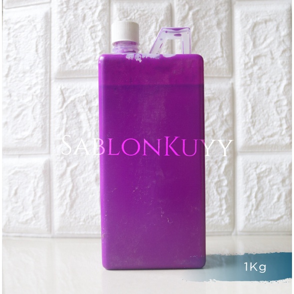 Jual Pigmen Biang Cat Warna Ungu Violet Flo Sablon - 1Kg | Shopee Indonesia
