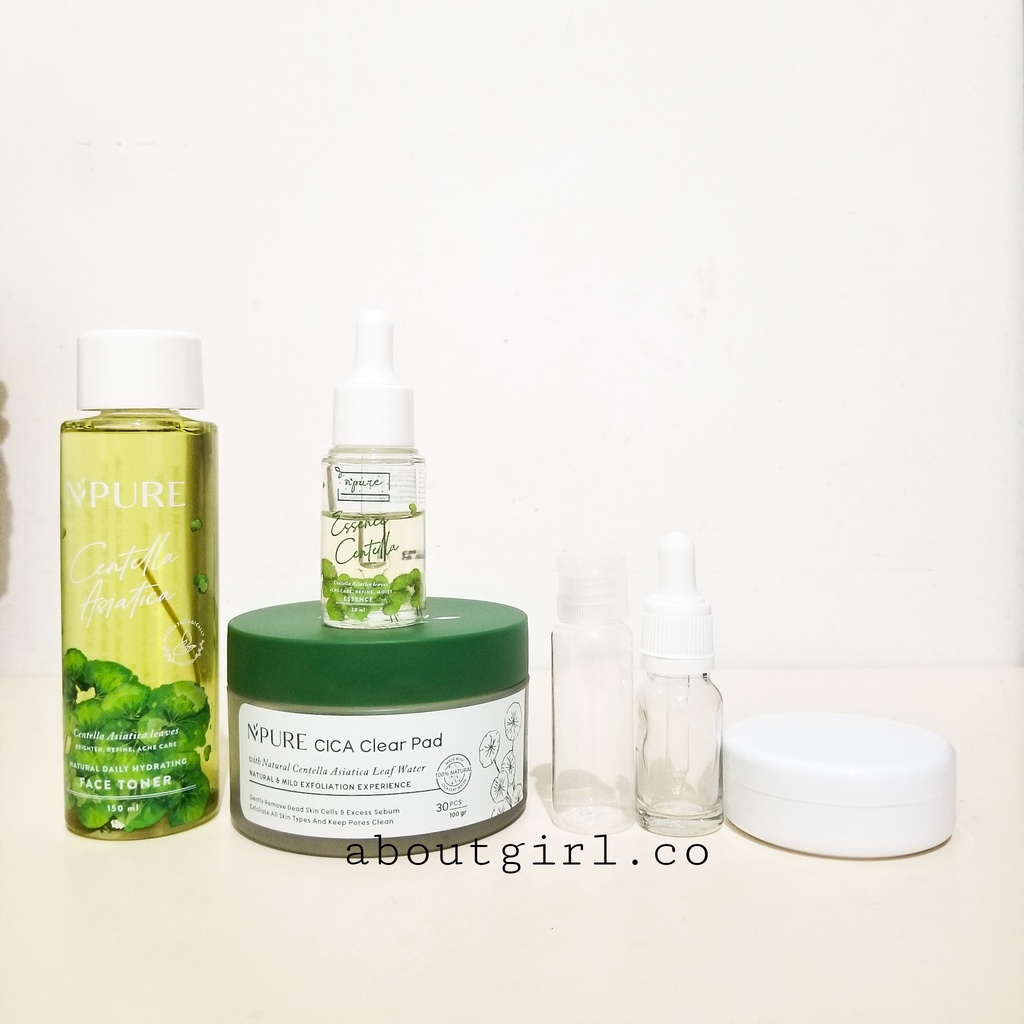 Jual SHARE IN JAR N'PURE NPURE Centella Asiatica Leaves Face Toner ...