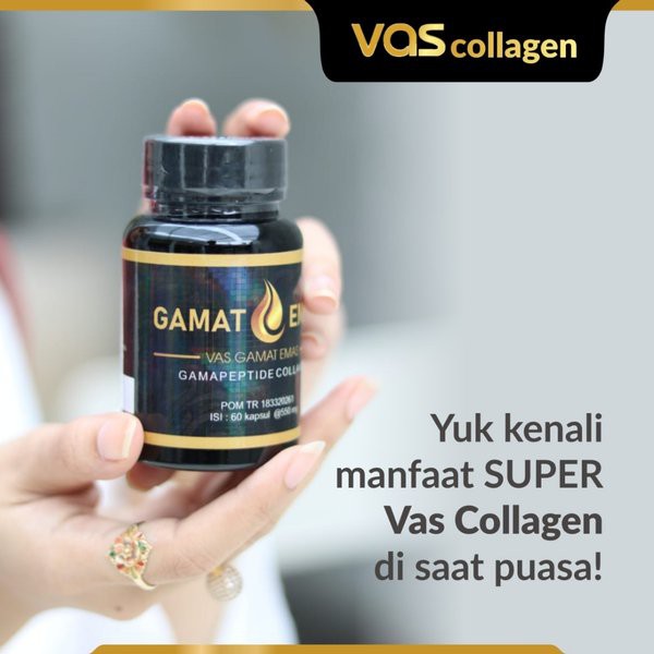 Jual Vas collagen gamat emas. ORIGINAL. VAS COLLAGEN GAMAT EMAS. ASLI ...