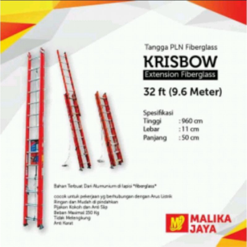Jual Tangga Pln Fiber 32 ft | Shopee Indonesia
