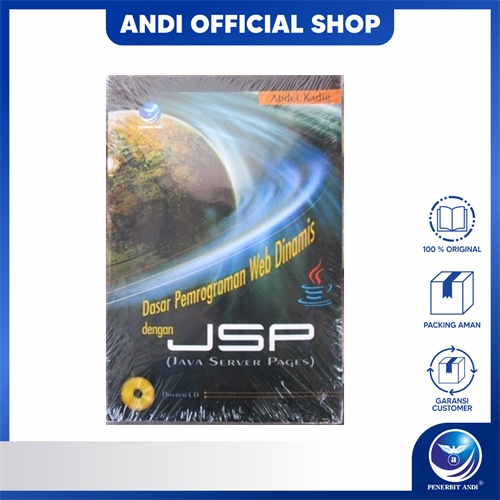 Jual Penerbit Andi - Dasar Pemrograman Web Dinamis Dengan JSP (Java Server Page) - Abdul Kadir ...