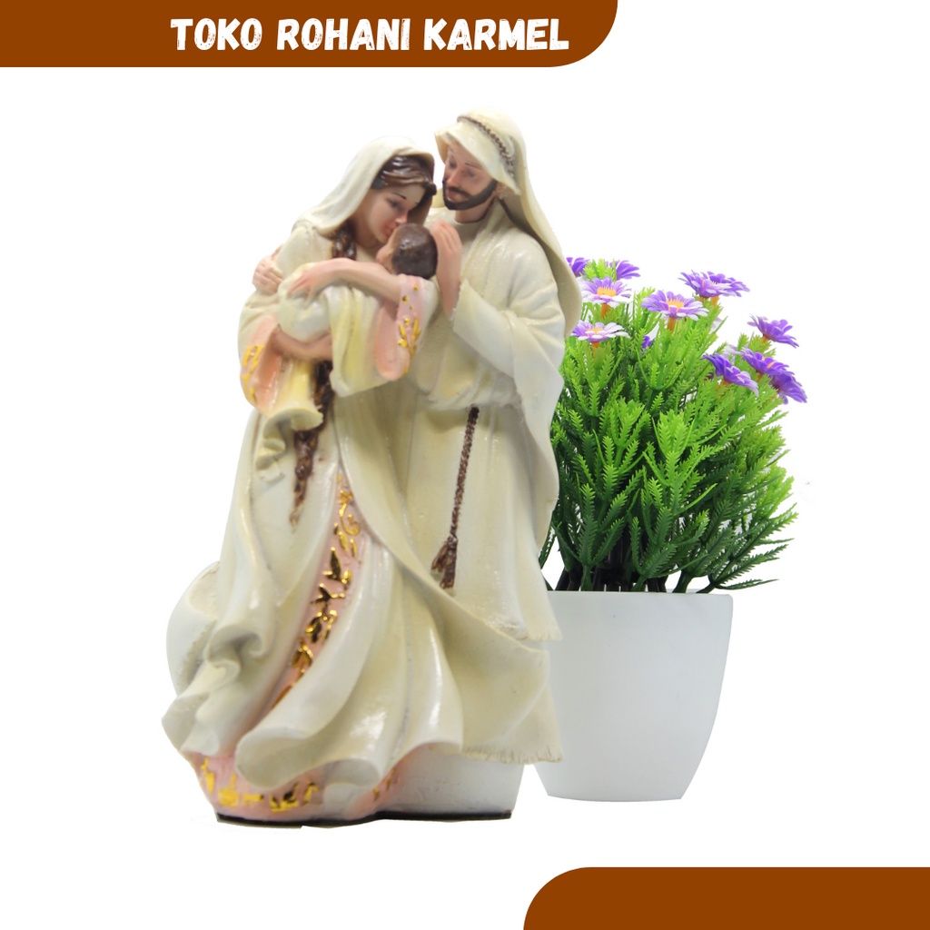 Jual PATUNG KELUARGA KUDUS EKSLUSIF 23 CM / PATUNG KELUARGA KUDUS SWEET ...