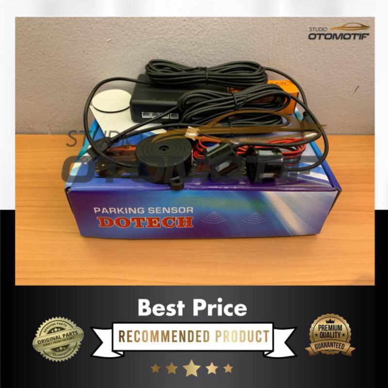 Jual Sensor Parkir Mobil / Sensor Mundur Mobil 2 Titik Bunyi Beep 1 SET ...