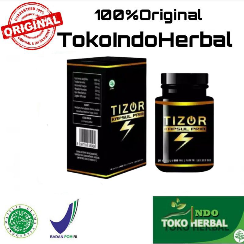 Jual Tizor Obat Asli Impotensi Dan Prostat Aman Bpom di jamin Original ...