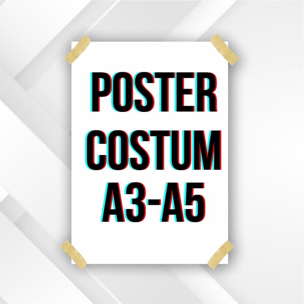 Jual TIRTA ANUGRAH - Cetak Poster/Custom Poster Dinding A3 dan A5 ...