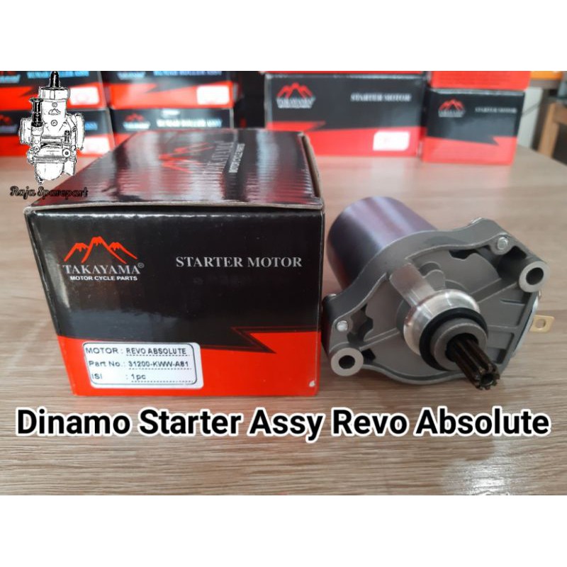 Jual Dinamo Starter Assy Revo Absolute (KWW) | Shopee Indonesia