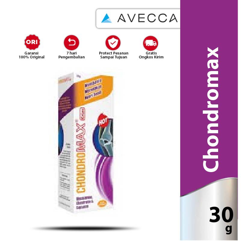 Jual Chondromax Krim Hot 30 G / Krim Nyeri Sendi / Pereda Nyeri ...