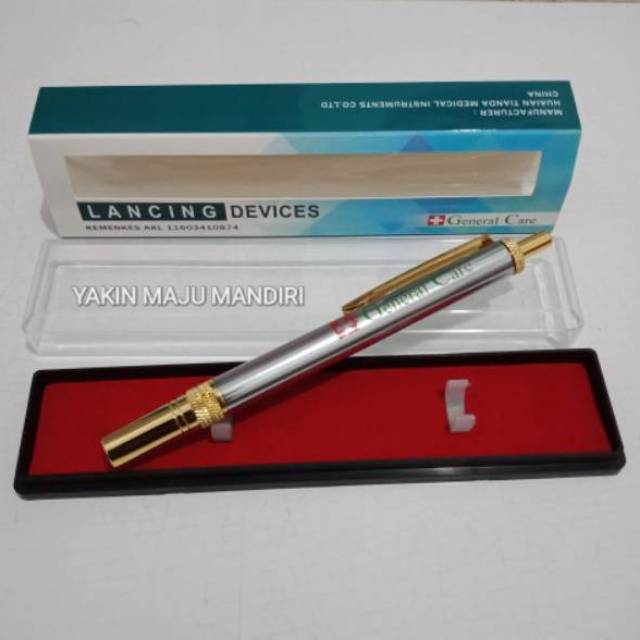 Jual Lancing Device / Pen Lancet/ Pen Bekam General Care ( GC ...