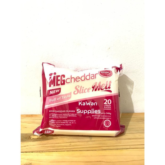 Jual MEG CHEDDAR SLICE MELT ISI 20 - KEJU CHEDDAR MELELEH BENTUK SLICE ...