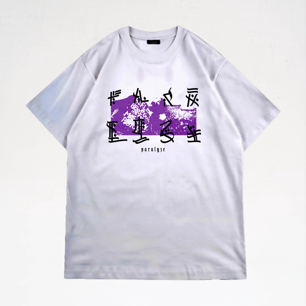 Jual JACK IDN Kaos T-shirt Sablon merk| Paralyze T-shirt Cotton Combed ...