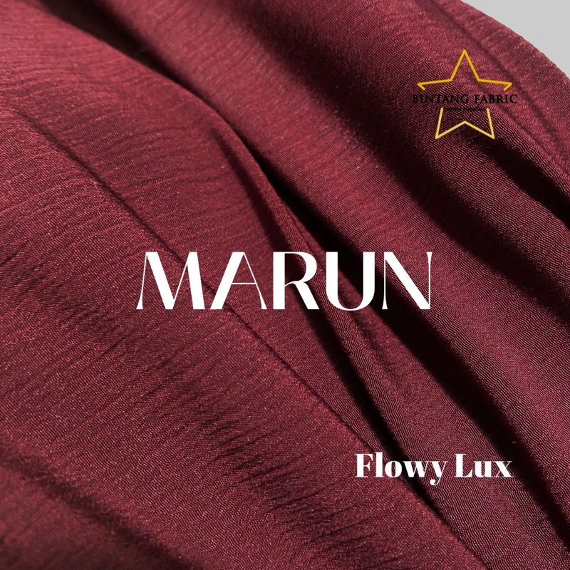 Jual Bahan Kain Flowy Lux Youryu Crinkle Airflow 0,5 meter | Shopee ...