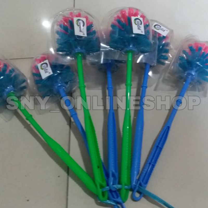 Jual Sikat WC / Sikat Lantai Gagang Warna Hijau Candid | Shopee Indonesia