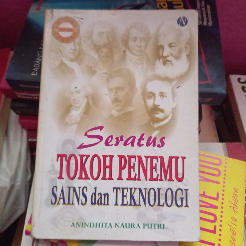 Jual buku seratus tokoh penemu sains dan teknologi original preloved ...
