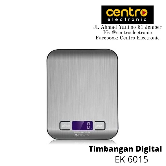 Jual Timbangan Digital Dapur Kabuto EK6015 | Shopee Indonesia