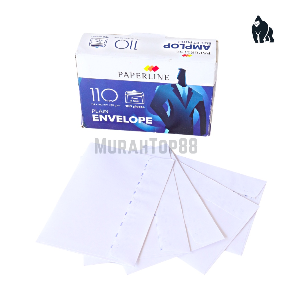 Jual Amplop Putih 110 PPS Paperline Ukuran 114 x 162 mm | Shopee Indonesia