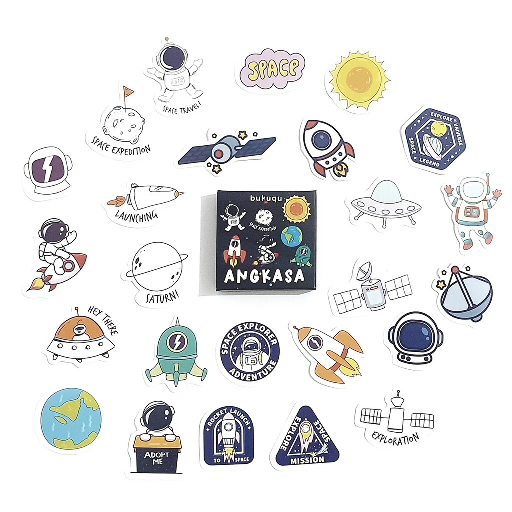 Jual Stiker Luar Angkasa, Cocok untuk di laptop | Shopee Indonesia