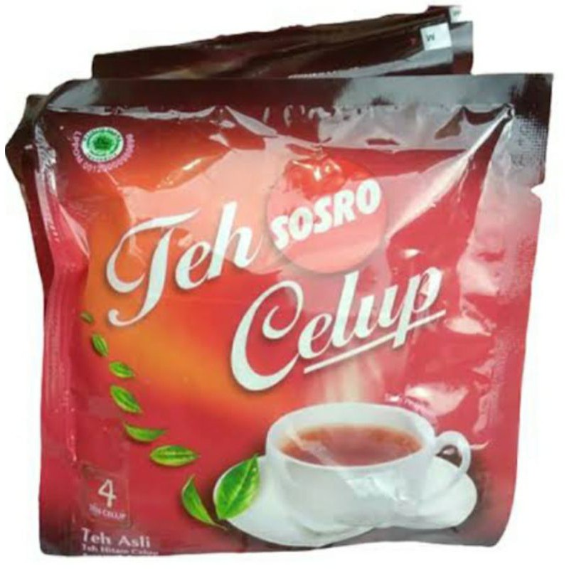 Jual Teh Sosro Celup x 5 Sachet - Sembako Jogja | Shopee Indonesia
