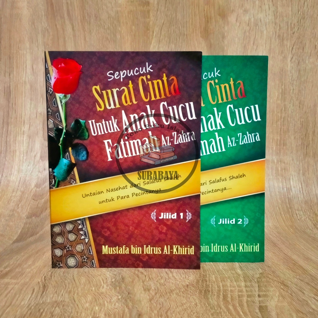 Jual Sepucuk Surat Cinta Untuk Anak Cucu Fatimah Az Zahra 2 Jilid ...