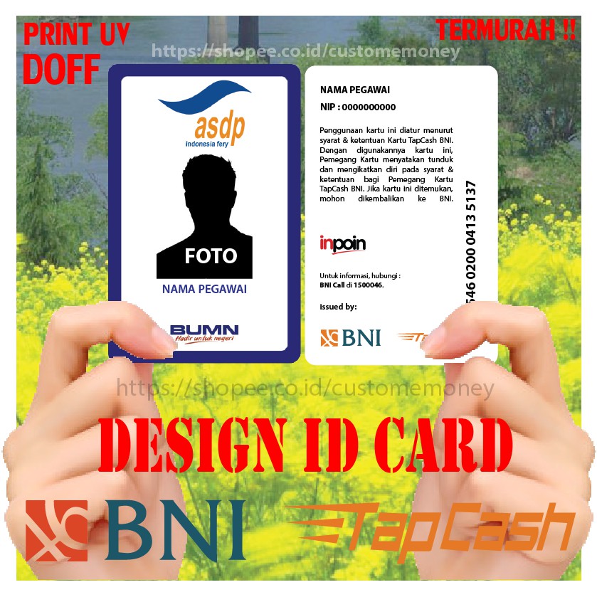 Jual Emoney ID CARD ASDP MANDIRI EMONEY BNI TAPCASH BRI BRIZZI Etoll E ...