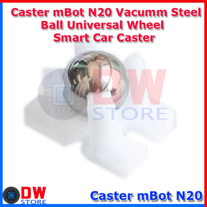 Jual Caster mBOT N20 Vacumm Steel Ball Universal Wheel Smart Car Roda | Shopee Indonesia