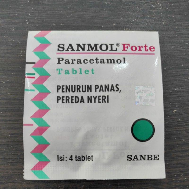 Jual Sanmol Forte tablet (1strip/4tablet) | Shopee Indonesia