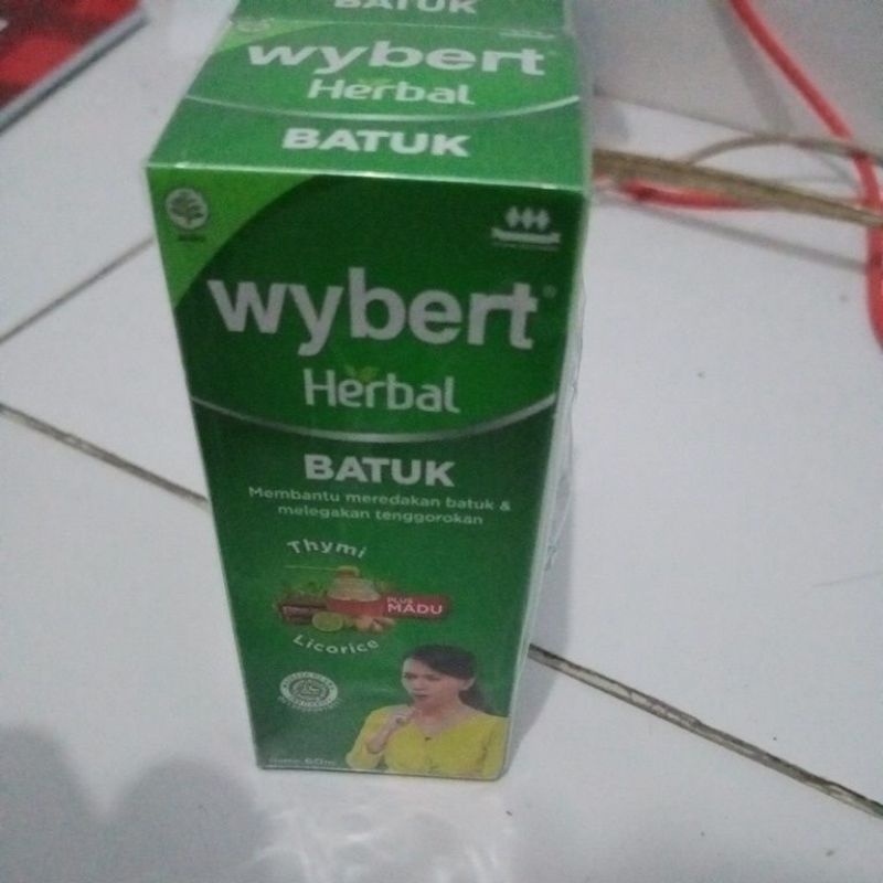 Jual Wybert Herbal Batuk 60ml | Shopee Indonesia