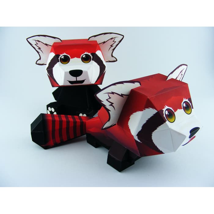 Jual DIY Miniatur Papercraft Boneka Spark & Ember Firefox | Shopee ...
