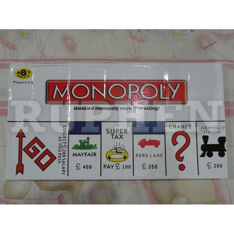 Jual Monopoly Standard International UK Version Board Gameo | Shopee ...