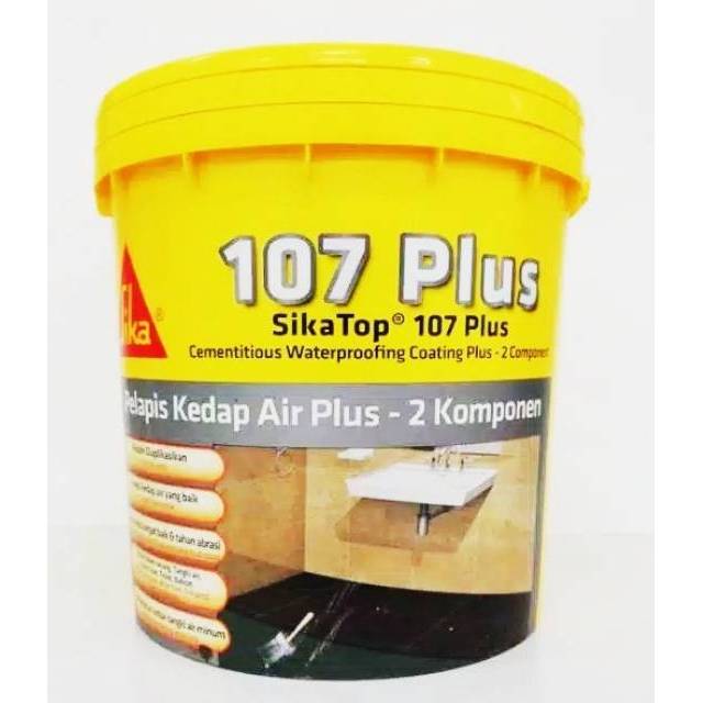 Jual SIKA TOP 107 Plus (4 KG) - PELAPIS ANTI BOCOR 2 KOMPONEN | Shopee Indonesia