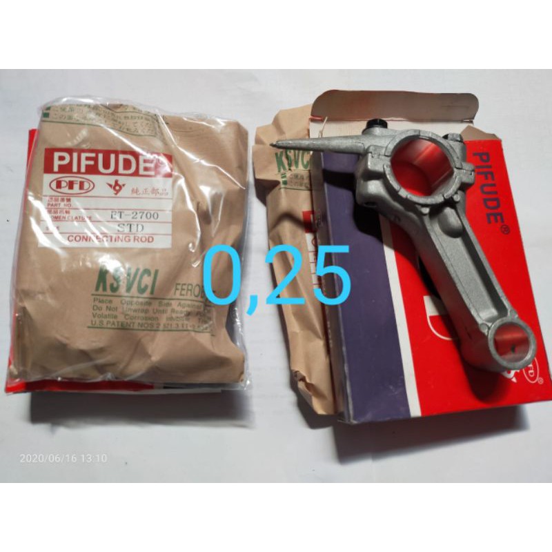 Jual gx160 / gx200 conrod (stang seher) size 0.25 | Shopee Indonesia