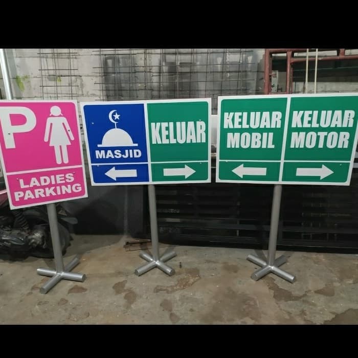 Jual Rambu Portable atau Rambu Moveable - Rambu Jalan | Shopee Indonesia