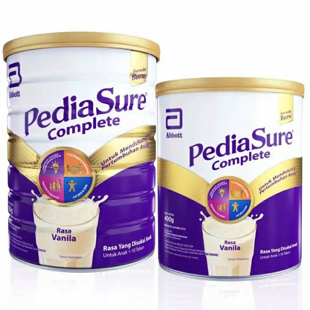 Jual Pediasure Complete Vanilla Coklat 400gr | Shopee Indonesia