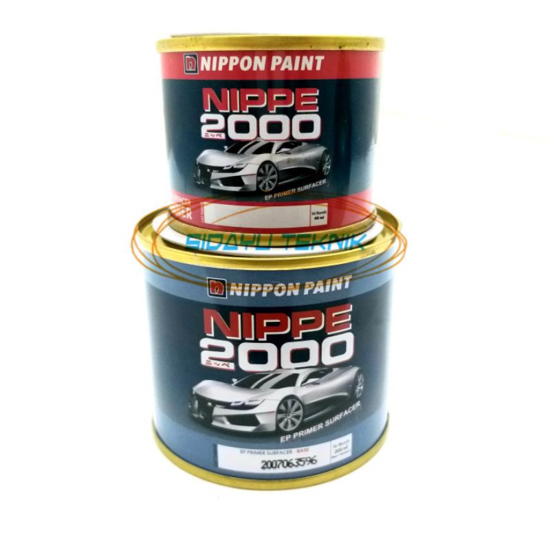 Jual Cat Dasar Epoxy Nippe 2000 200ml | Shopee Indonesia