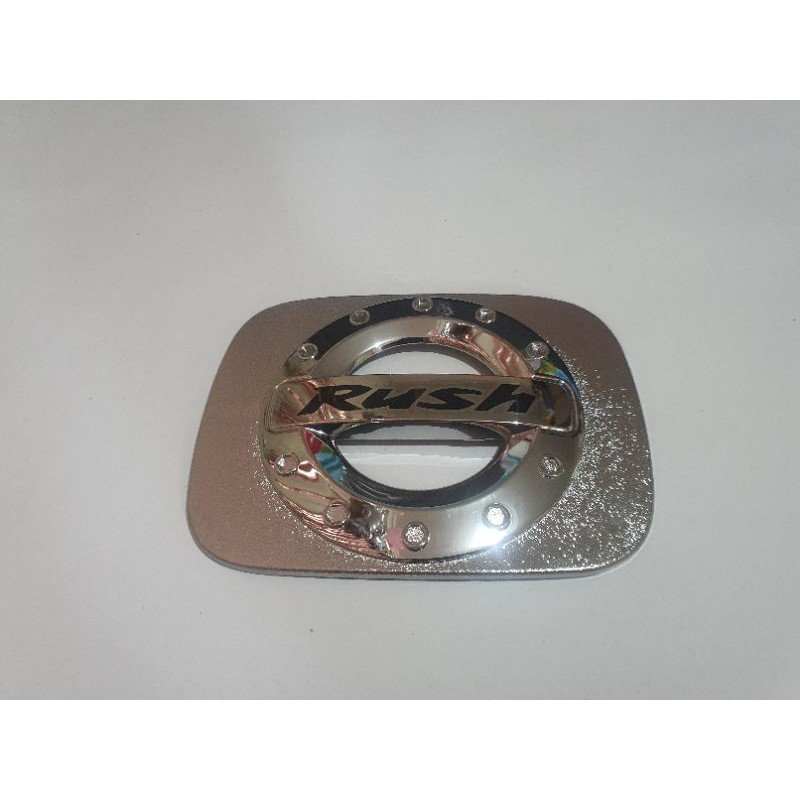 Jual Tank cover rush crom sporty/variasi tangki rush crom/tutup bensin ...