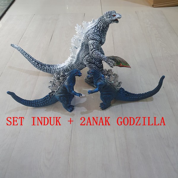 Jual MAINAN GODZILLA INDUK DAN ANAK SET | Shopee Indonesia