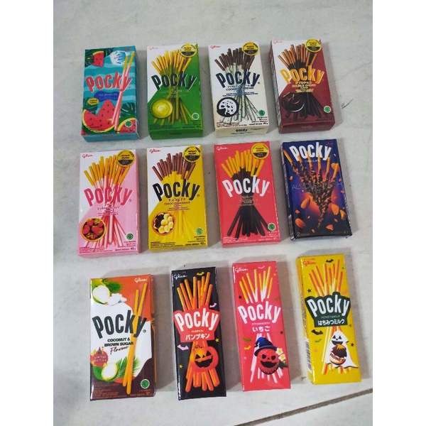 Jual Magnet kulkas miniatur snack pocky set/cereal/ shopping bag ...