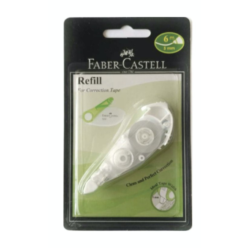 Jual REFILL ISI ULANG CORRECTION TAPE FABER CASTELL SR 506 PITA KOREKSI ...
