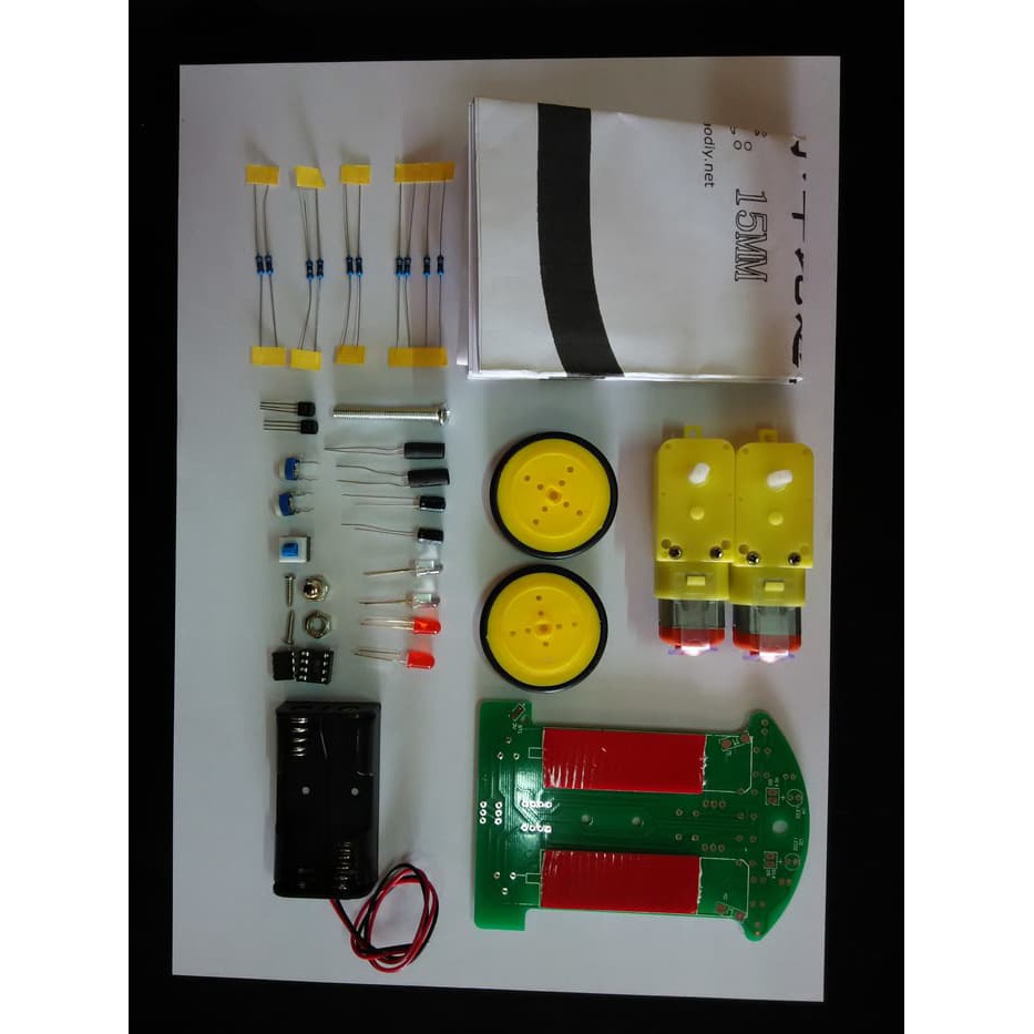 Jual DIY SMART CAR TRACKING TRACING LINE (TRACK FOLLOW LINE IKUT GARIS ...
